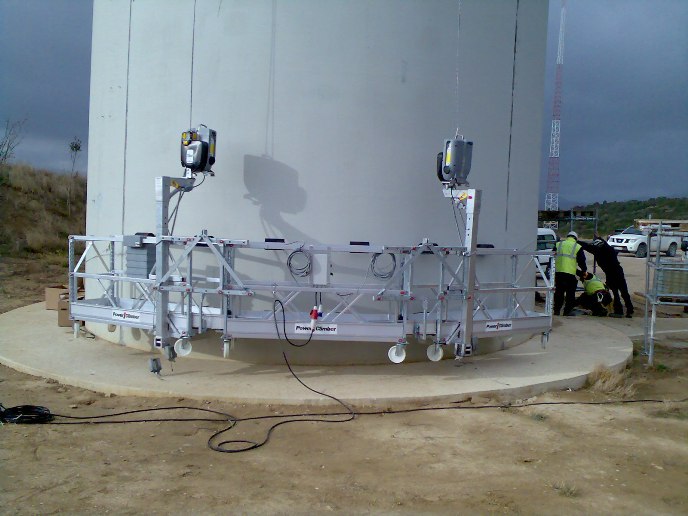 Power Climber Wind | External Tower Access Photos