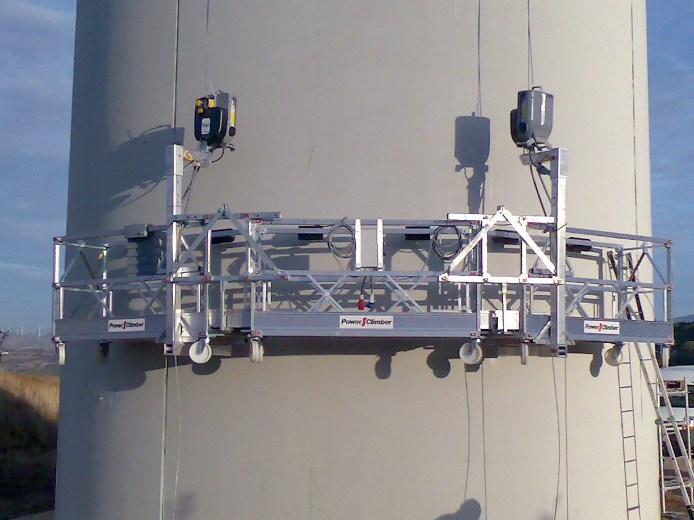 Power Climber Wind | External Tower Access Photos