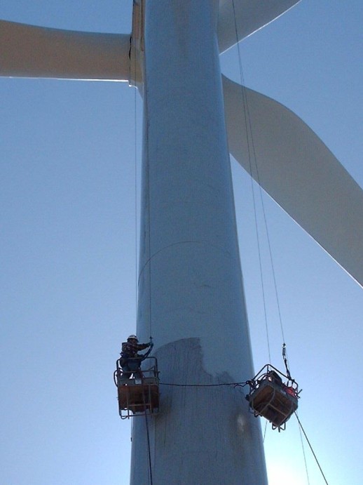 Power Climber Wind | External Tower Access Photos