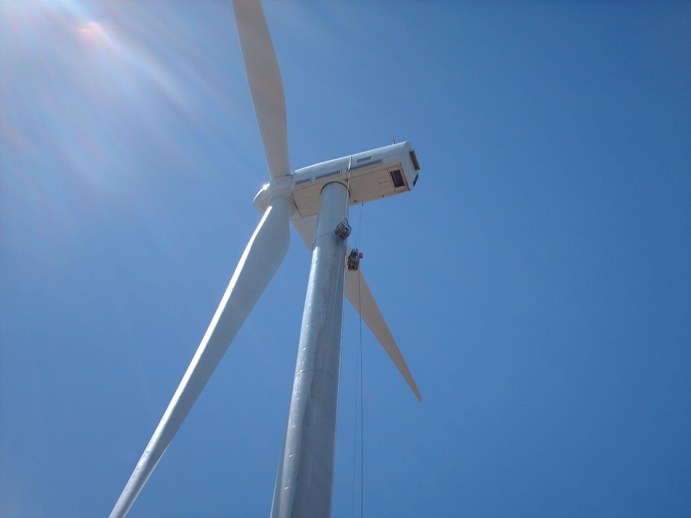 Power Climber Wind | External Tower Access Photos